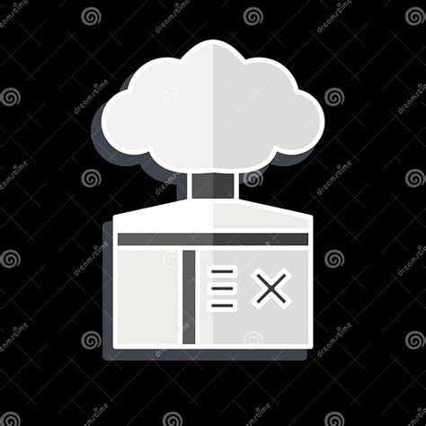 Icon Solvent Gas Related To Addiction Dictionary Symbol Glossy Style