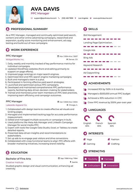 10 Ppc Manager Resume Samples And Templates For 2025