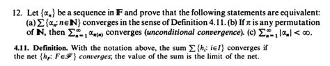 Solved Functional Analysis Only Answer If You Know Answer Chegg