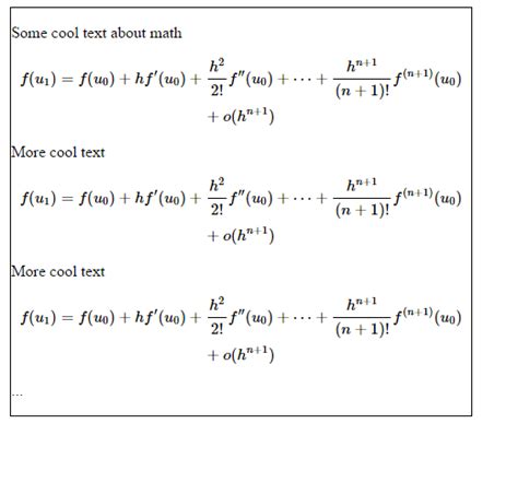 Html Mathjax Automatic Line Breaking When Resizing Stack Overflow