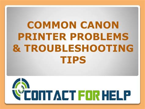 PPT How To Solve Common Canon Printer Problem PowerPoint Presentation ID 7948348