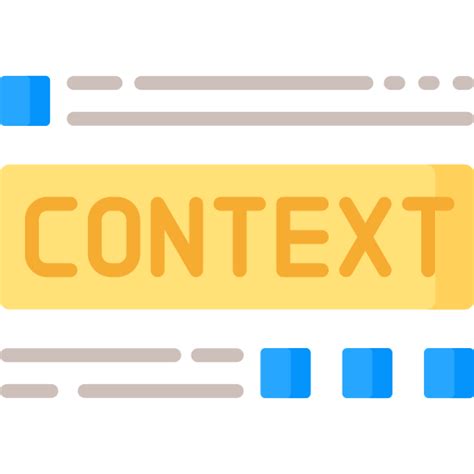Context Special Flat Icon Context Special Flat Icon