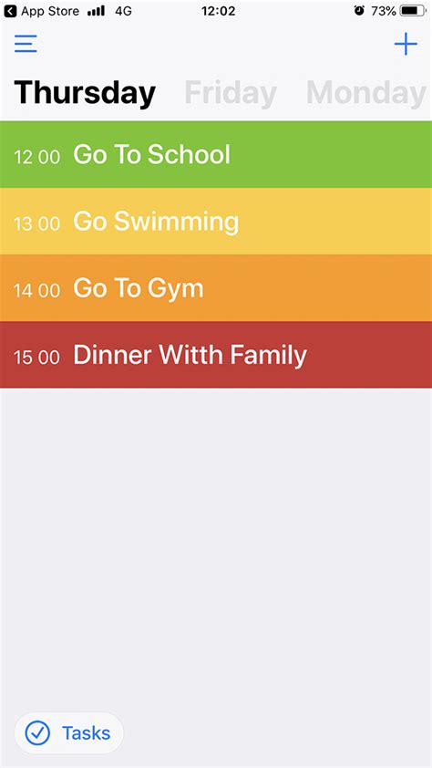 Class Timetable Uibrary The Internets Ui Design Resource
