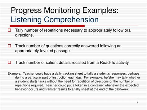 Ppt Progress Monitoring Powerpoint Presentation Free Download Id