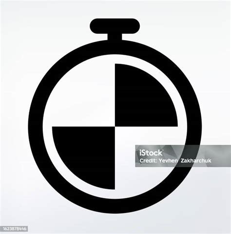Timer Seconds Countdown Timer Icon Set Time Interval Icons Stopwatch
