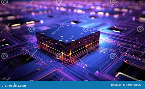 A Microchip For A Computer Data Protection Chip Microcircuits And Processors On An Electronic