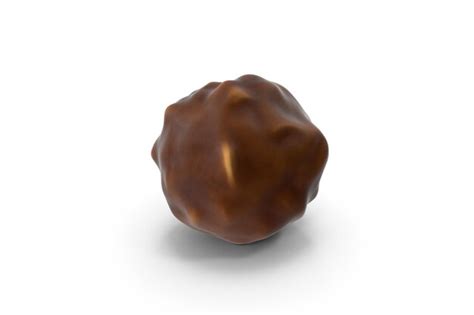 Premium Photo Chocolate Candy Round Shape