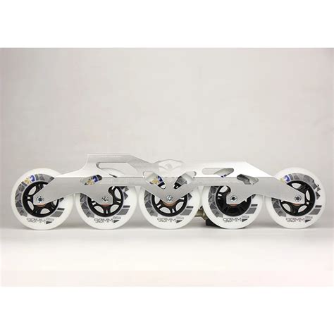 100 오리지널 플라잉 이글 슬롭킬러 인라인 스케이트 프레임 Seba Patines용 6061 알루미늄 다운힐 베이스 590mm 143 인치 364mm