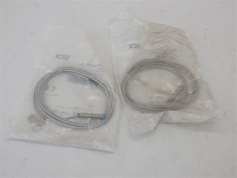 Lot Of 2 Sick Im08 04nps Zw1 Inductive Proximity Sensors 10 30v Gpm Surplus