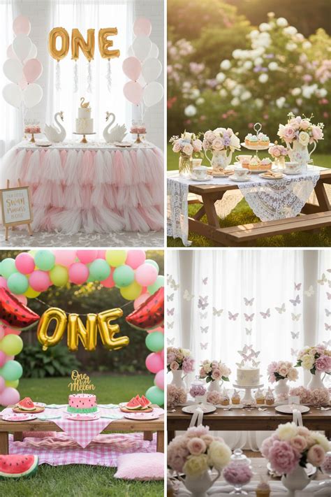 22 First Birthday Themes For Girls That Are Sweet Stylish And