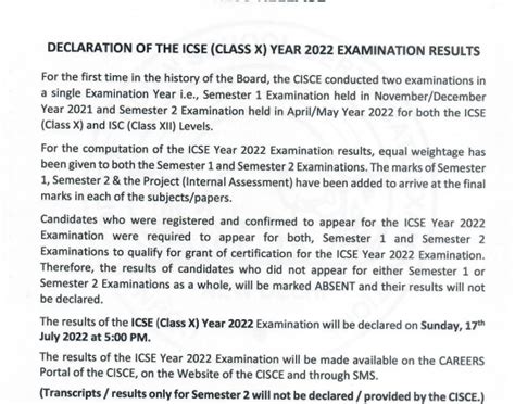 ICSE Class 10th Result To Be Declared Tomorrow Heres How To Check Your Score Cards