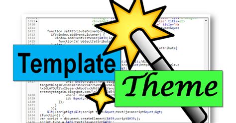 The Difference Between Themes And Templates In Blogger Blogger Hints