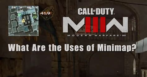 What Are The Uses Of Minimap In COD MW3