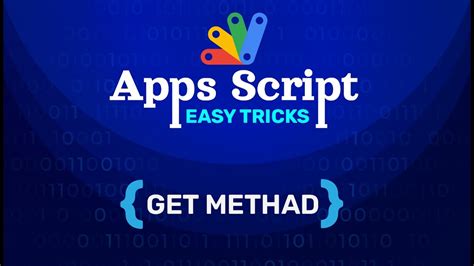Appsscript Get Method Youtube