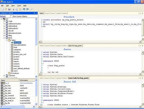 SQL And C CodeProject