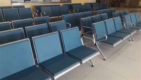 3 Seater Mild Steel Sofa Auditorium Waiting Chair At ₹ 4500piece In Faridabad