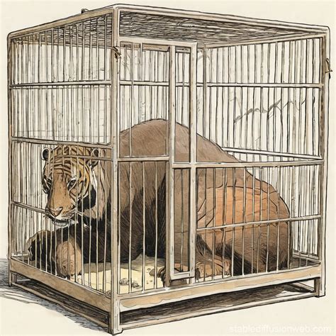 Zoo Animals In Cages Stable Diffusion Online Zoo Animals In Cages Stable Diffusion Online