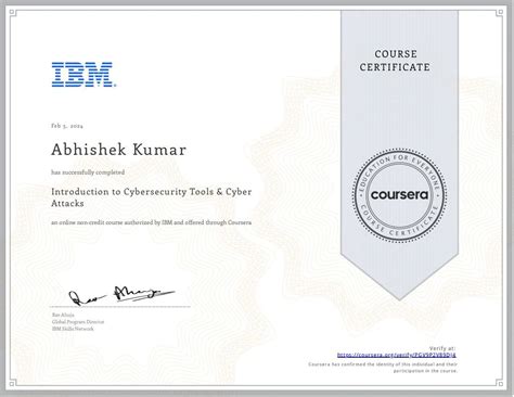 Abhishek Kumar On Linkedin Cybersecurity Continuouslearning Cousera