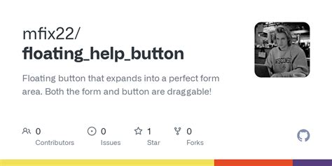 Github Mfix22floatinghelpbutton Floating Button That Expands Into A Perfect Form Area