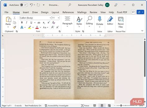 Microsoft Word에서 이미지를 편집 가능한 텍스트로 변환하는 방법 All Things N