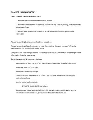 Chap 3 Lecture Notes 9 12 9 14 CHAPTER 3 LECTURE NOTES Basic