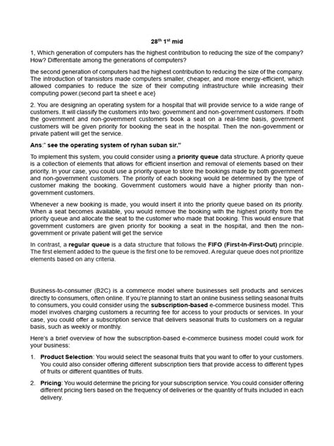 1103 Qbank Mid 1 Pdf Computer Network Databases