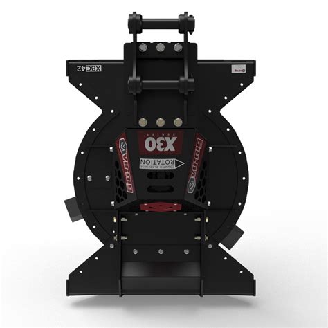 X30 Mini Excavator Rotary Brush Cutter Virnig Manufacturing