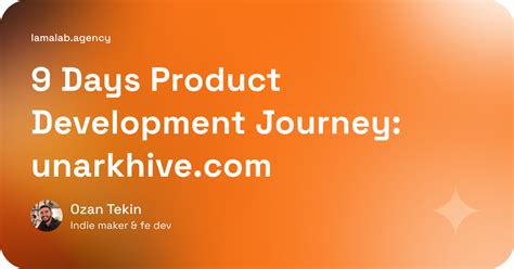 9 Days Product Development Journey Buildinpublic Lamalab