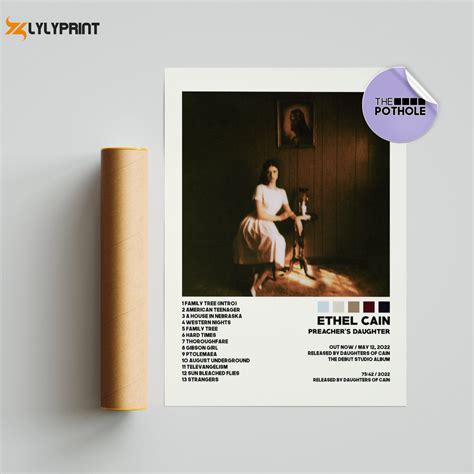 Ethel Cain Posters Preachers Daughter Poster Album Cover Poster