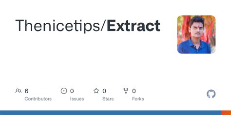 Github Thenicetips Extract