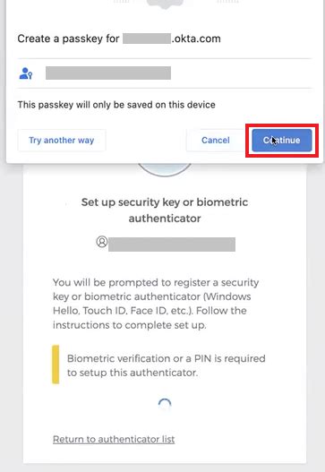 Register Fido2 Webauthn Keys Under Both Custom Domain Url And Okta