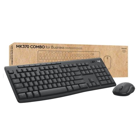 Getuscart Logitech Mk370 Combo For Business Wireless Full Size Keyboard And Wireless Mouse