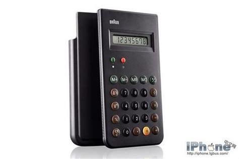 ios计算器界面设计灵感起源1987年et66 mobileui莫贝网