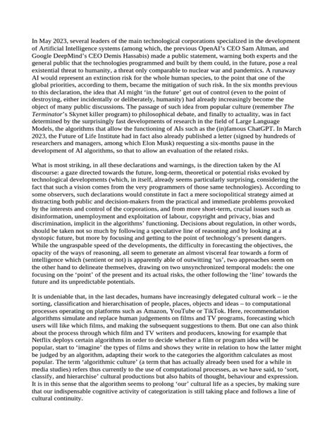 Intro Pdf Thought Artificial Intelligence