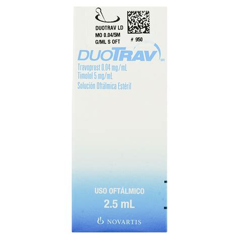 Duotrav Novartis 25 Ml Gts