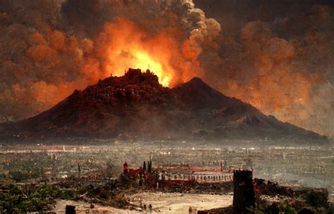 Mount Vesuvius Eruption — Course Of History