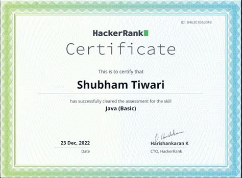 Shubham Tiwari On Linkedin Im Happy To Share That Ive Obtained A New