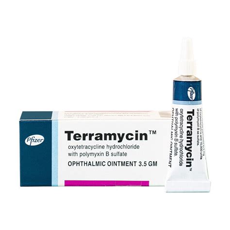 Terramycin Ophthalmic Pink Eye Ointment 35gm Pet And Farm