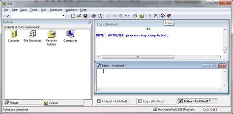 interrupt a sas job submitted remotely sas support communities