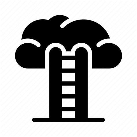 Ladder Motivation Success Objective Cloud Icon Download On Iconfinder