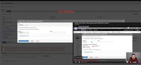 how to search across fields of a view using combined fields filter