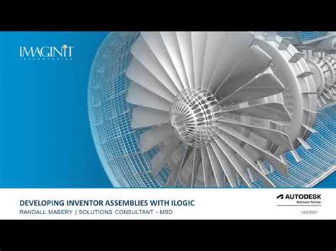 Developing Inventor Assemblies With ILogic