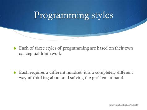 Ppt Computer Science 1md3 Introduction To Programming Powerpoint
