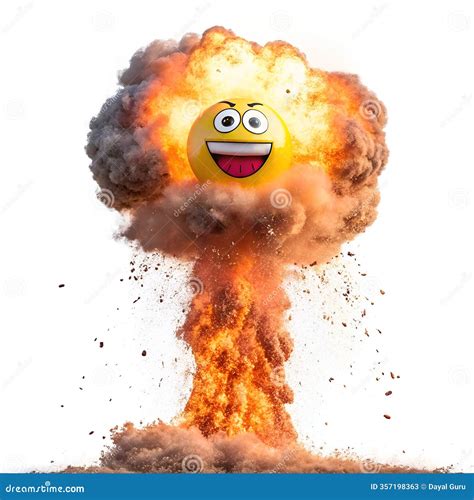 Exploding Head Emoji Stock Illustration Illustration Of Mindblowing 357198363