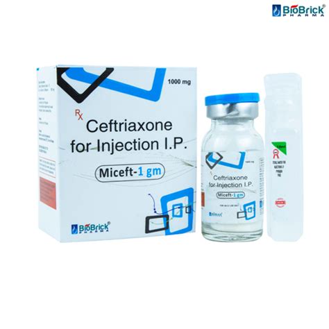 Miceft 1 Gm Injection Biobrick Pharma