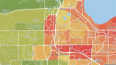 The Safest And Most Dangerous Places In 53717 Wi Crime Maps And