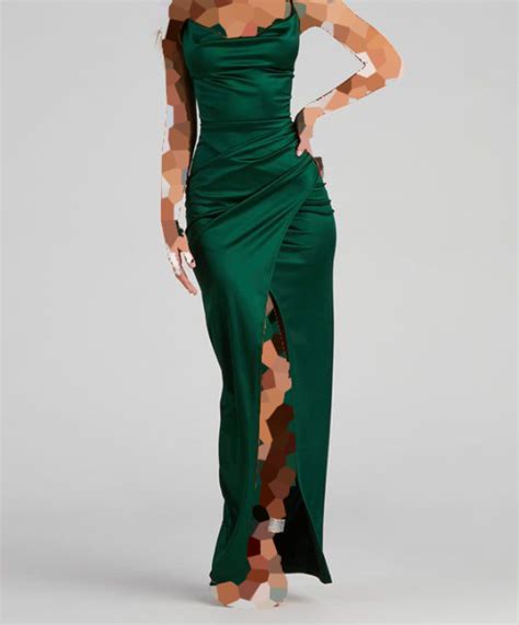 ۳۲ مدل لباس ساتن مجلسی بلند ۱۴۰۲ در طرح های پوشیده و شیک ماگرتا