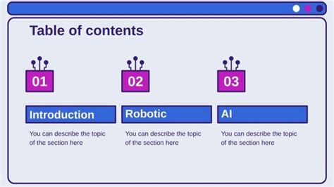 Robotics And Artificial Intelligence Lesson Google Slides