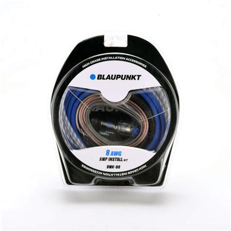 Blaupunkt Bmk88 8 Gauge Amplifier Install Kit Rock The Boat Audio