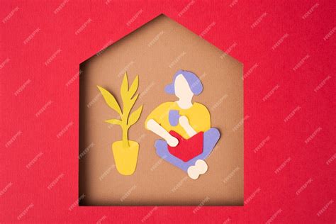 Free Photo Paper Style Isolation Composition